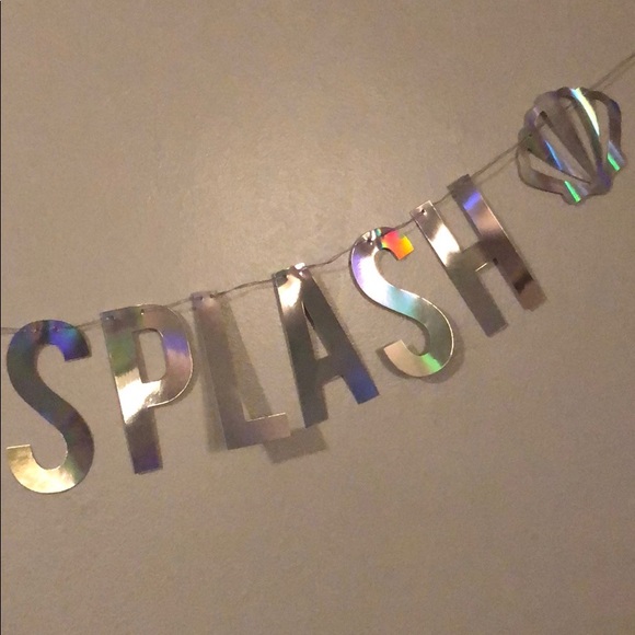 Party Supplies | Holographic Last Splash Banner | Poshmark
